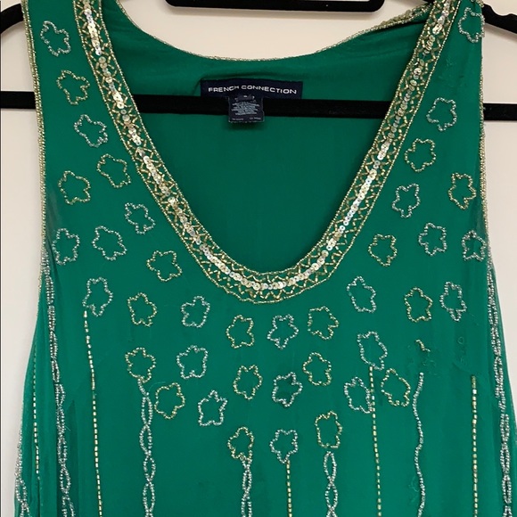 French Connection | Dresses | French Connection Green Cocktail Dress ...